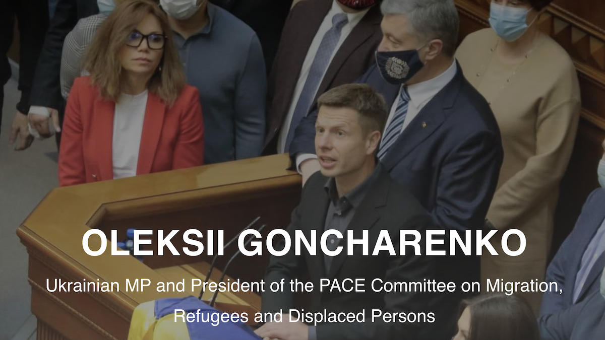 Biography — Oleksii Goncharenko